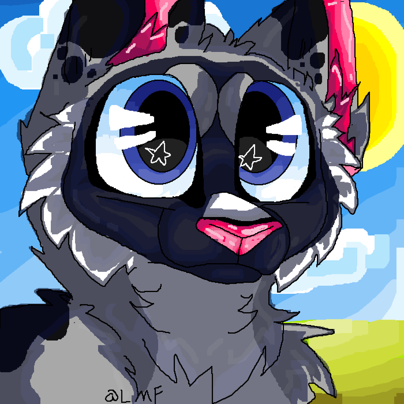 Pixilart - my warrior OC by raven-the-furr