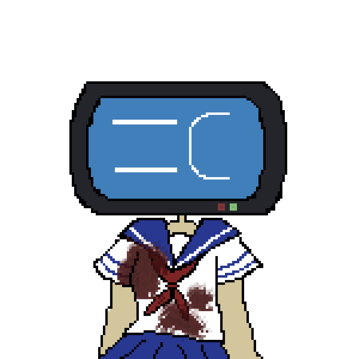 Pixilart - my friends dreamcore oc by shrubbu