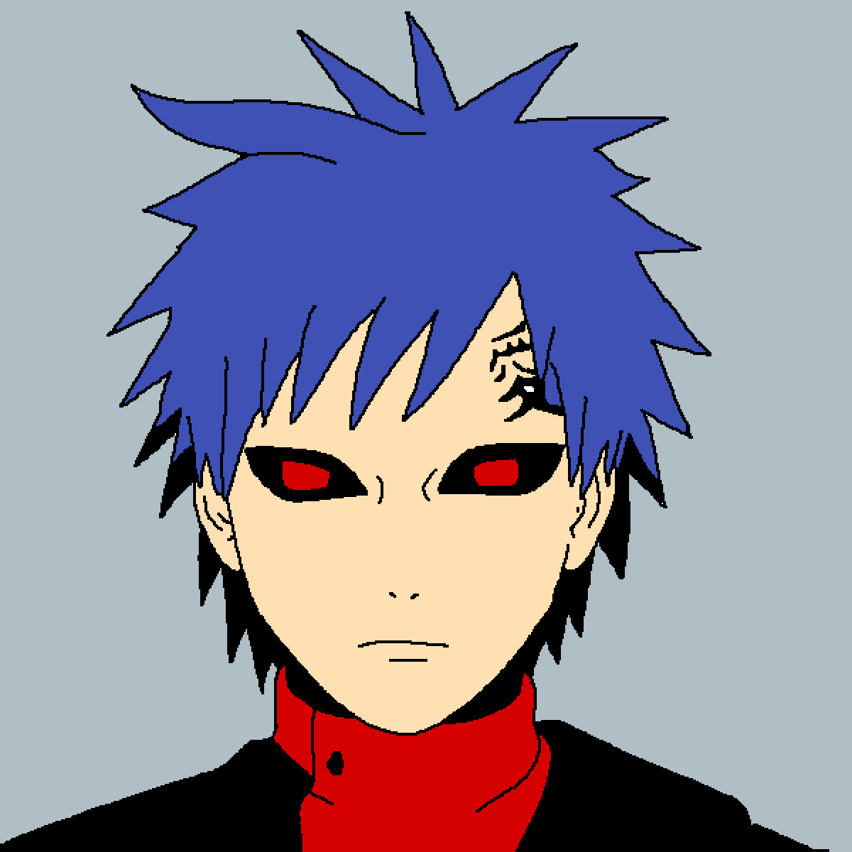 Gaara Of The Sand Drawings