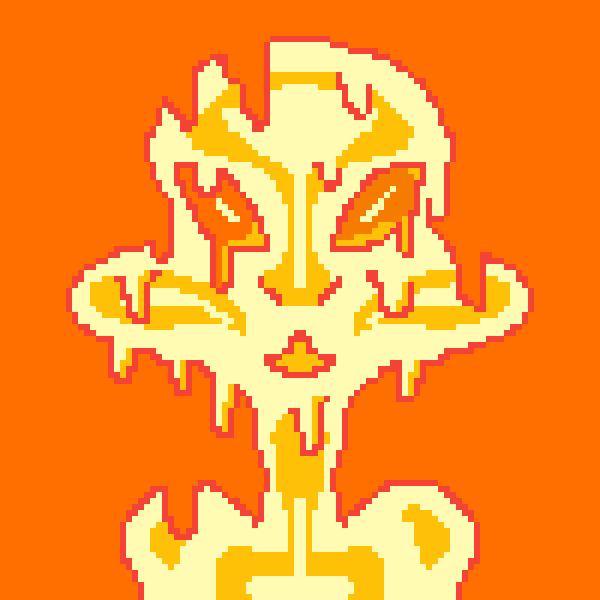 Pixilart - melt man by avocadolord