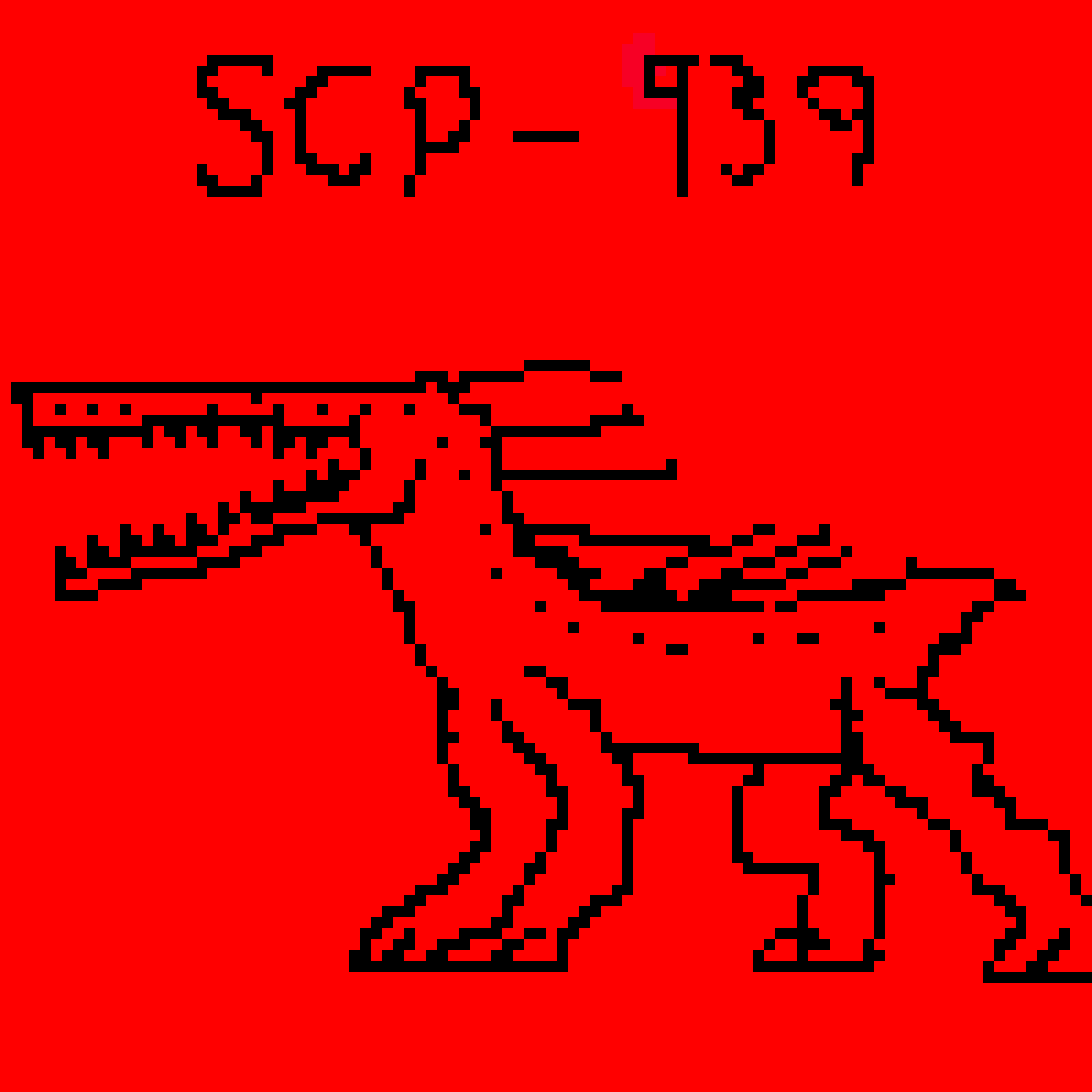 Pixilart - SCP 939 by ShinGodzilla26