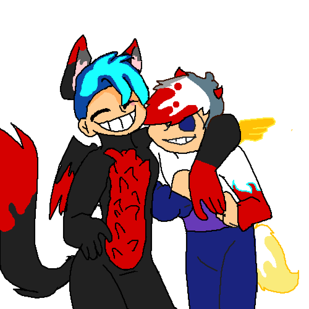 Editing Scar and friend - Free online pixel art drawing tool - Pixilart