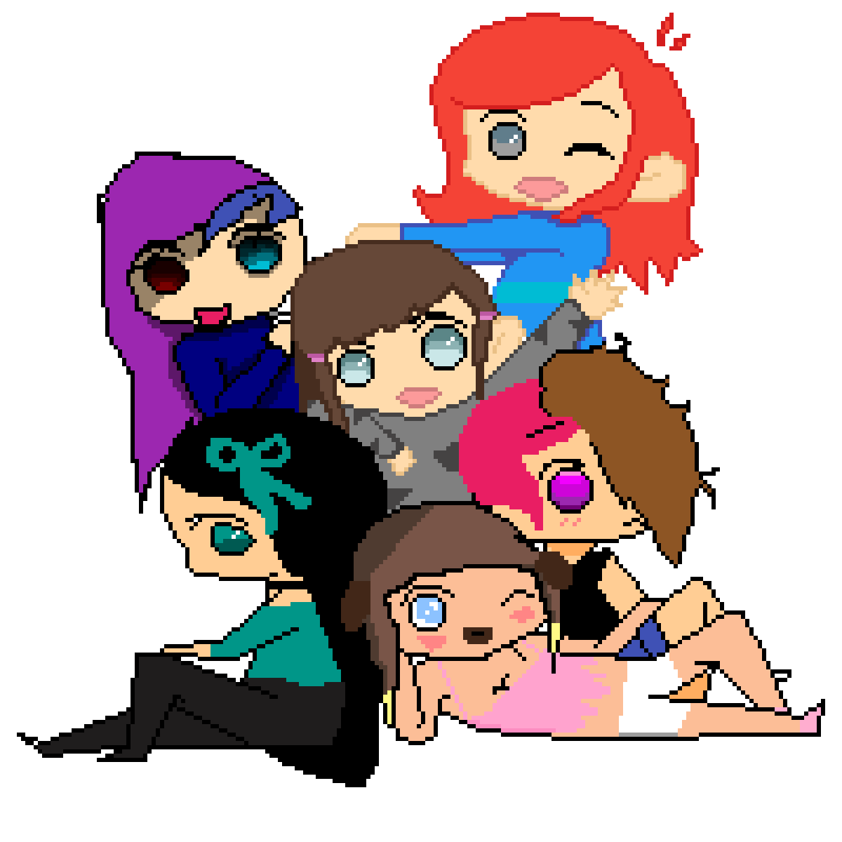 Pixilart - Collab by Llamamamamama