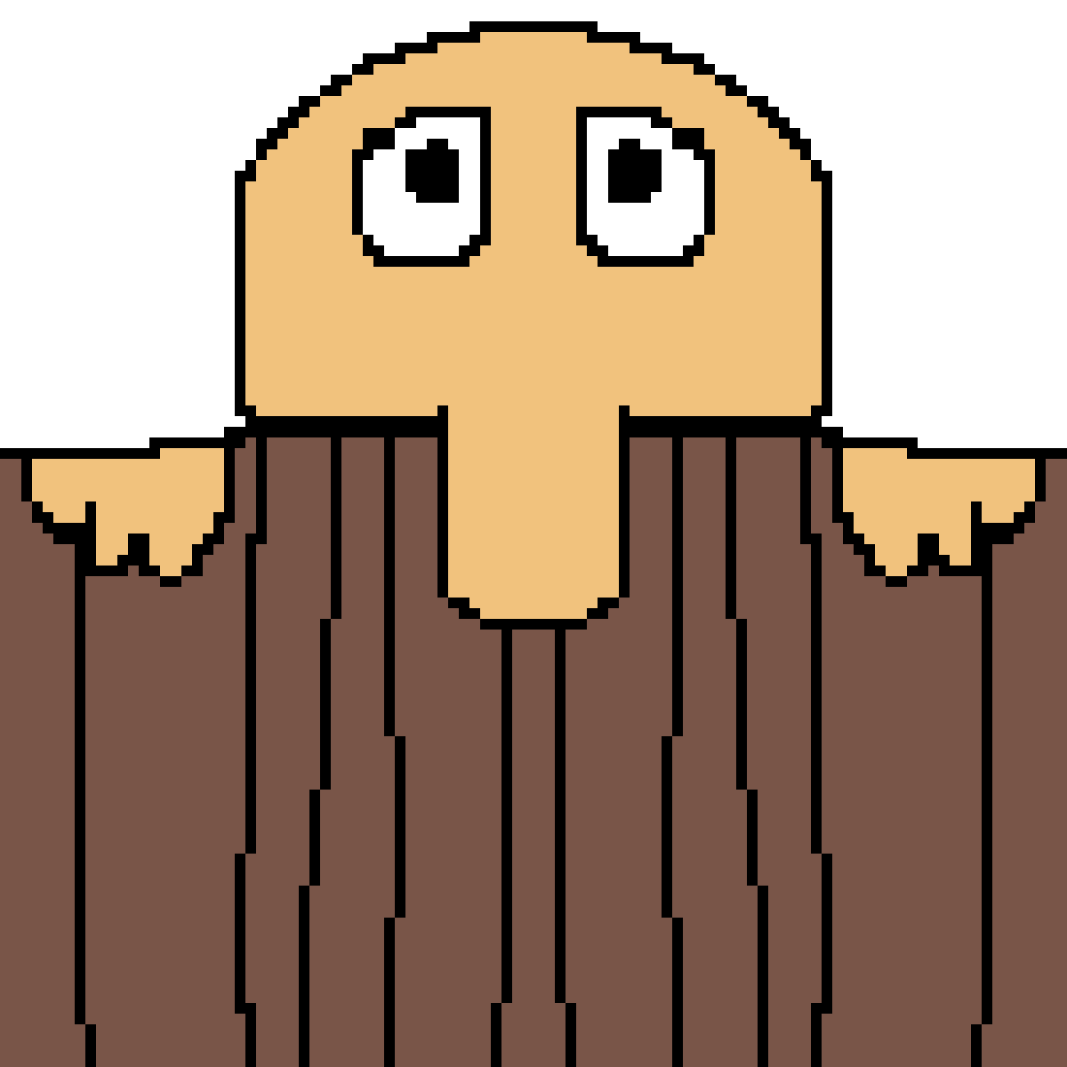 Editing peeping tom - Free online pixel art drawing tool - Pixilart