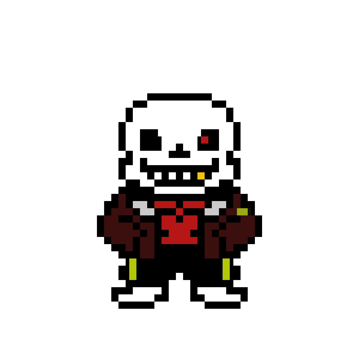 Pixilart - SANS DEATH WISH by Henry23