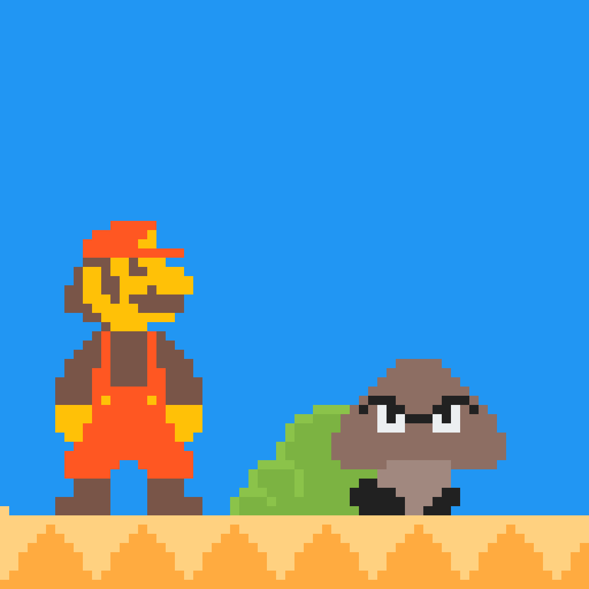 Pixilart - Super Mario by Swordekai