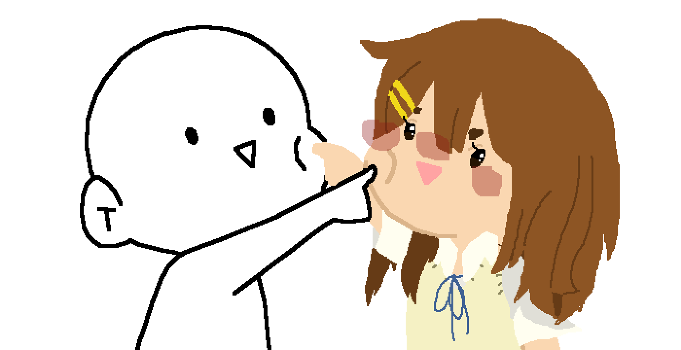 Editing Yui Hirasawa - Free online pixel art drawing tool - Pixilart