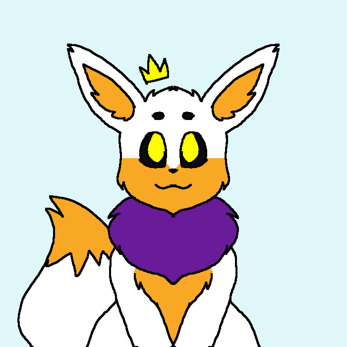 Editing lolbit my fox profile pic - Free online pixel art drawing tool ...