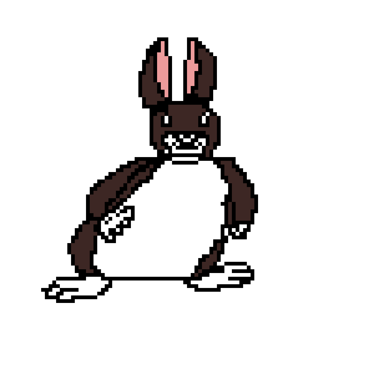 Pixilart - big chungus reborn by ninja-artist