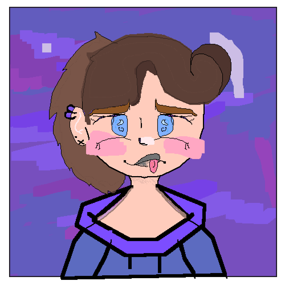 Pixilart - Galactic Luna--- Oc for @Jackseptiboop by HotCaramel