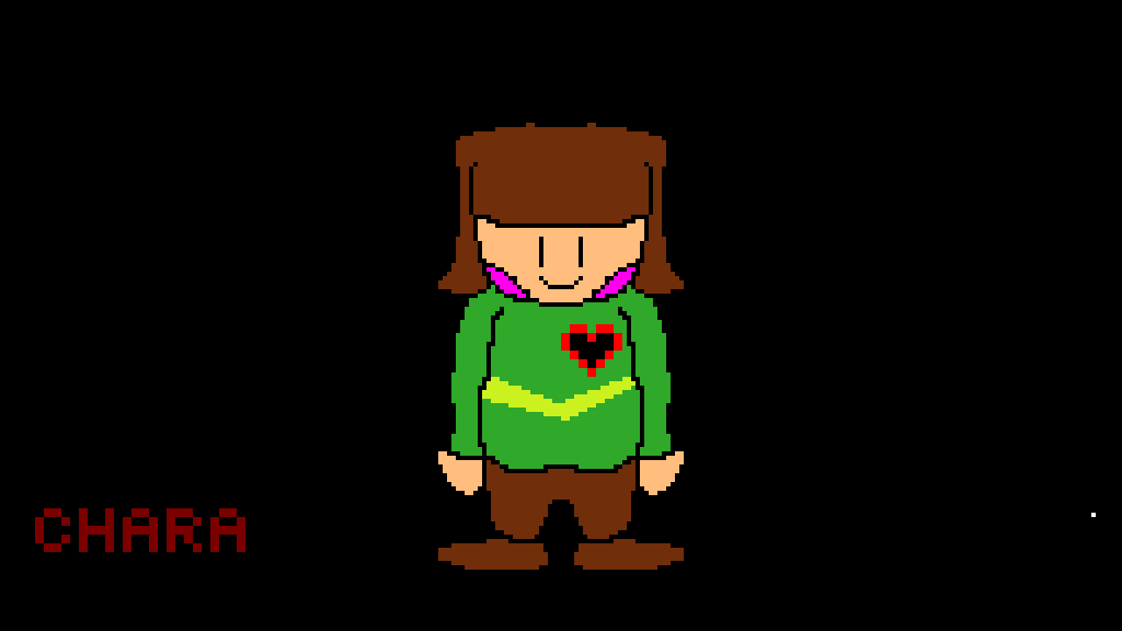 Pixilart - Chara Sprite by TacitYapper9