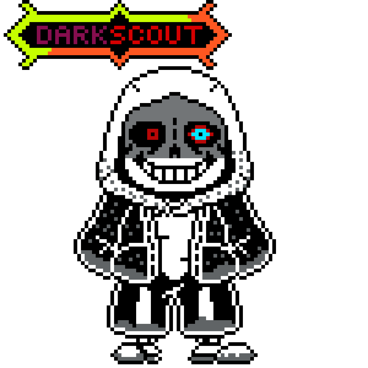 Pixilart - Custom Dustale V2 by Apathine