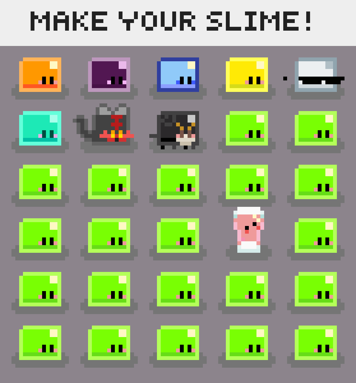 Pixilart - make a slime by Viola
