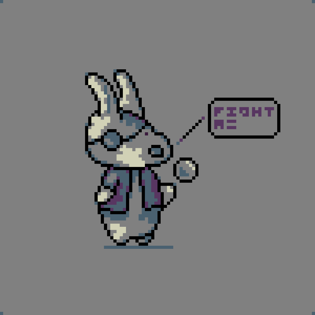 Pixilart - Rabbit von Orb by Stardustea