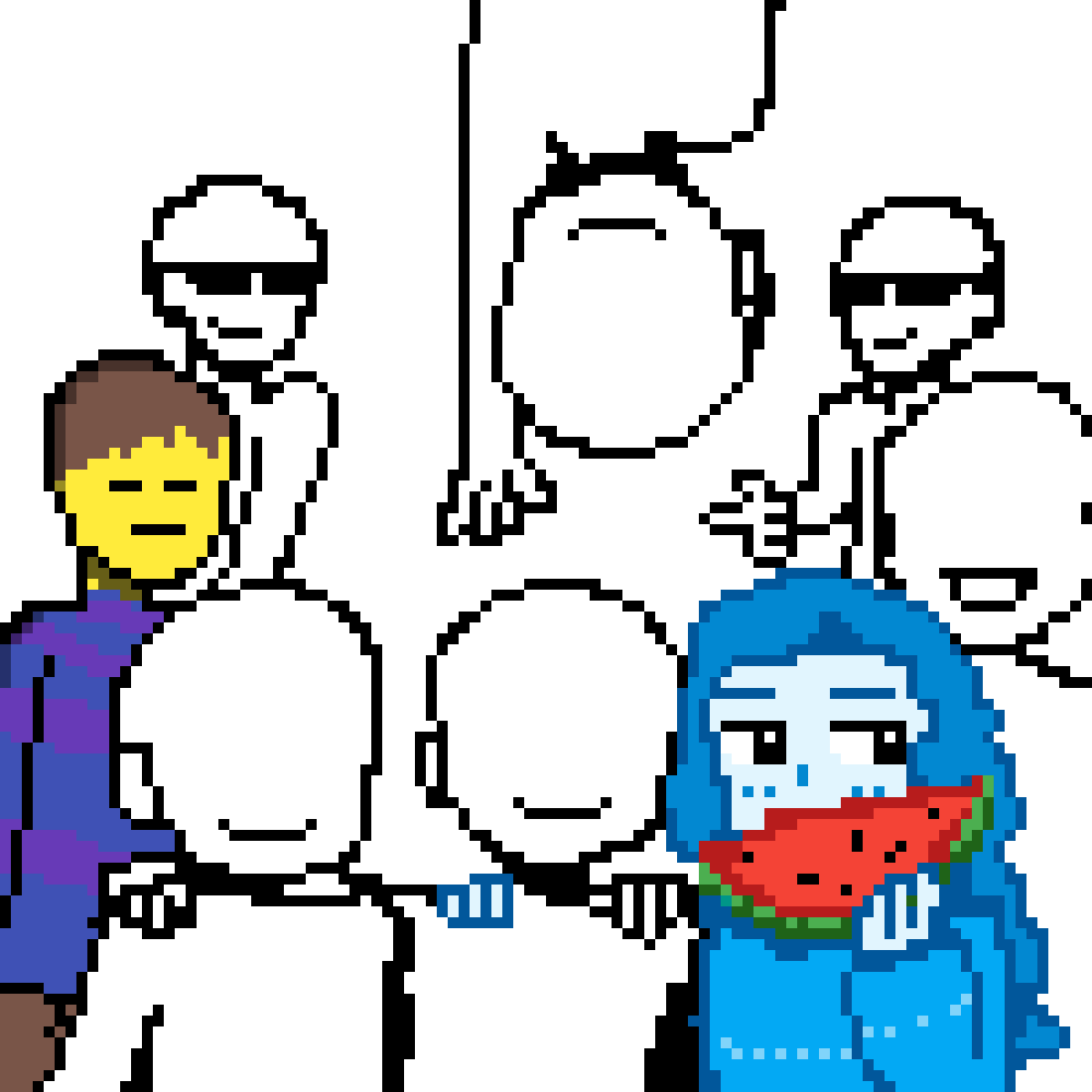 Editing Base Collab - Free online pixel art drawing tool - Pixilart