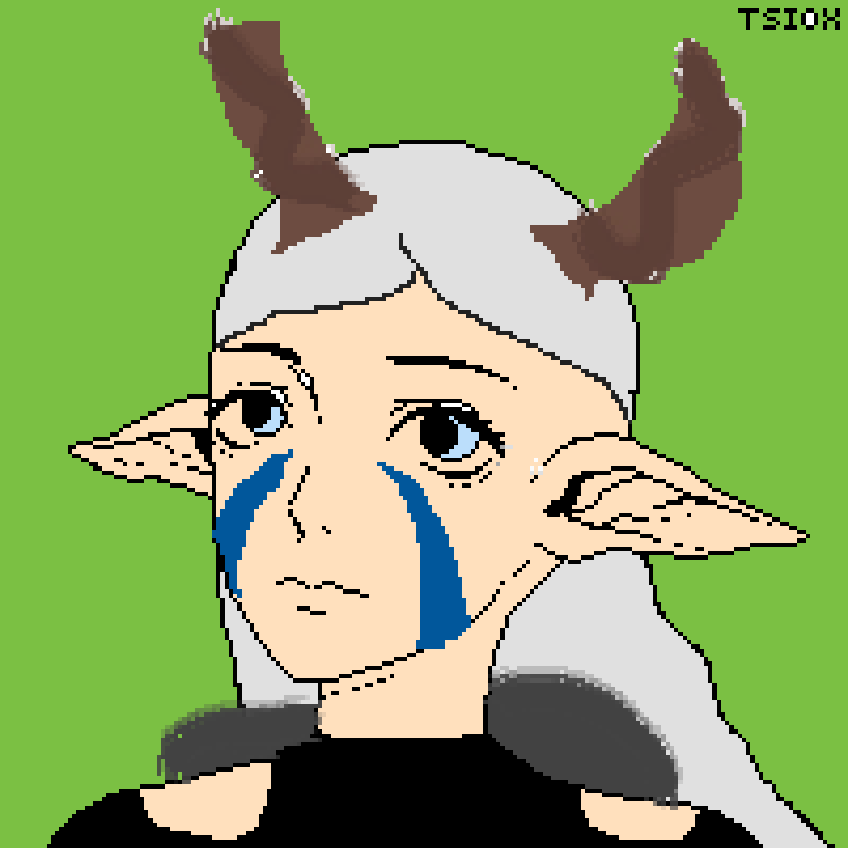 Pixilart - Moon Shadow elf by galaxypupper72