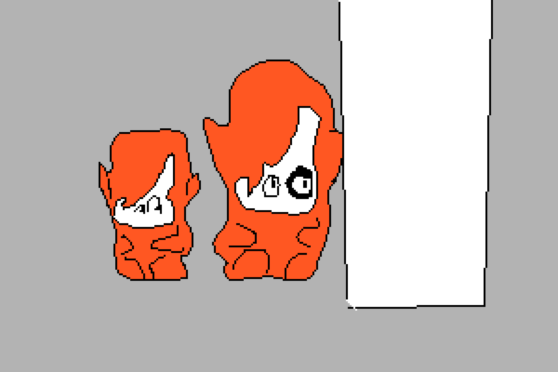 Pixilart - Gogo and mini gogo by Pix-ilart