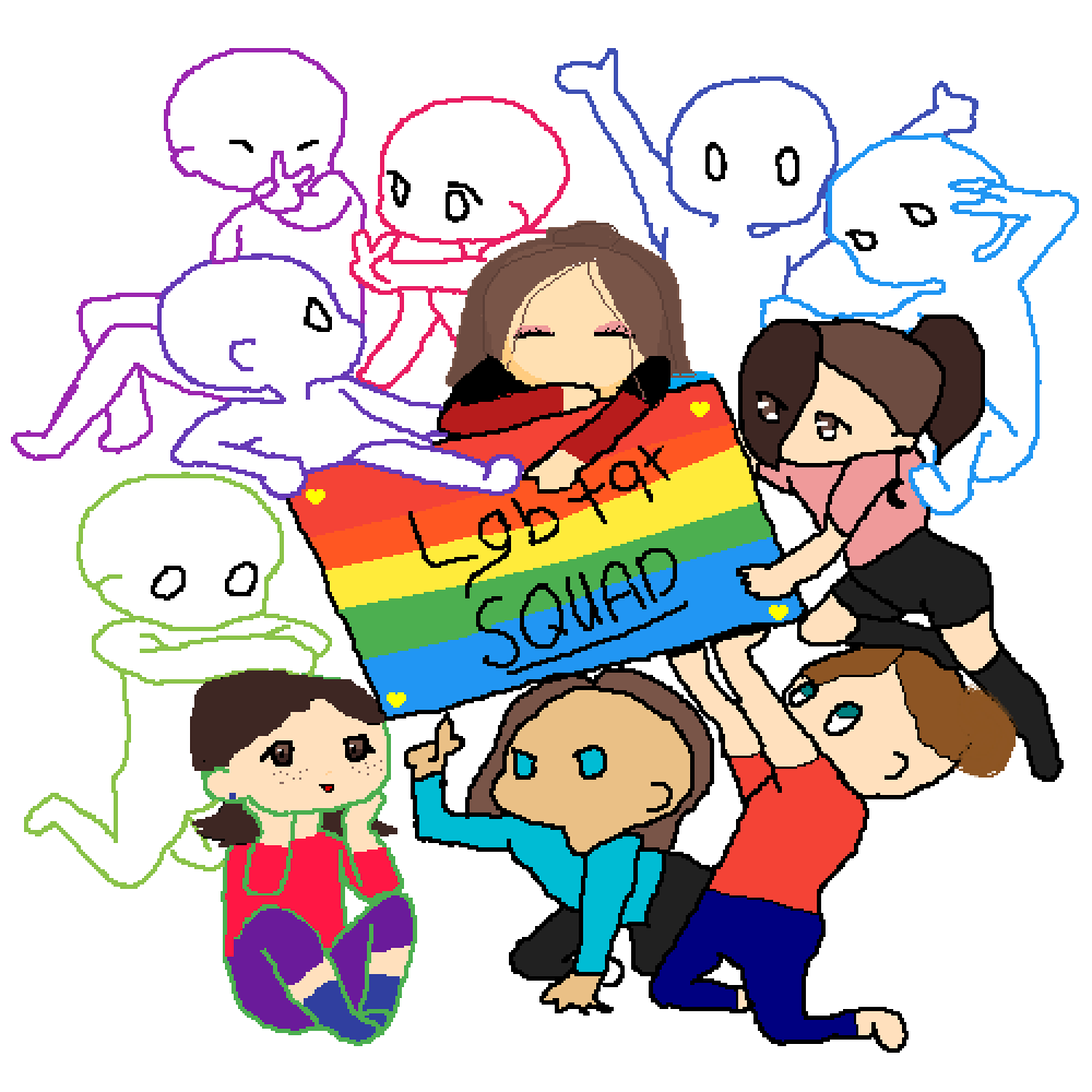 Editing Lgbtq - Free online pixel art drawing tool - Pixilart