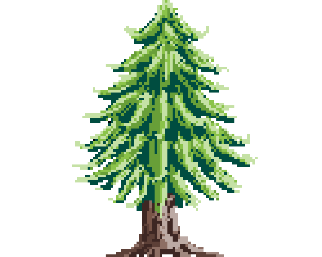 Pixilart - Pine tree by Starcos