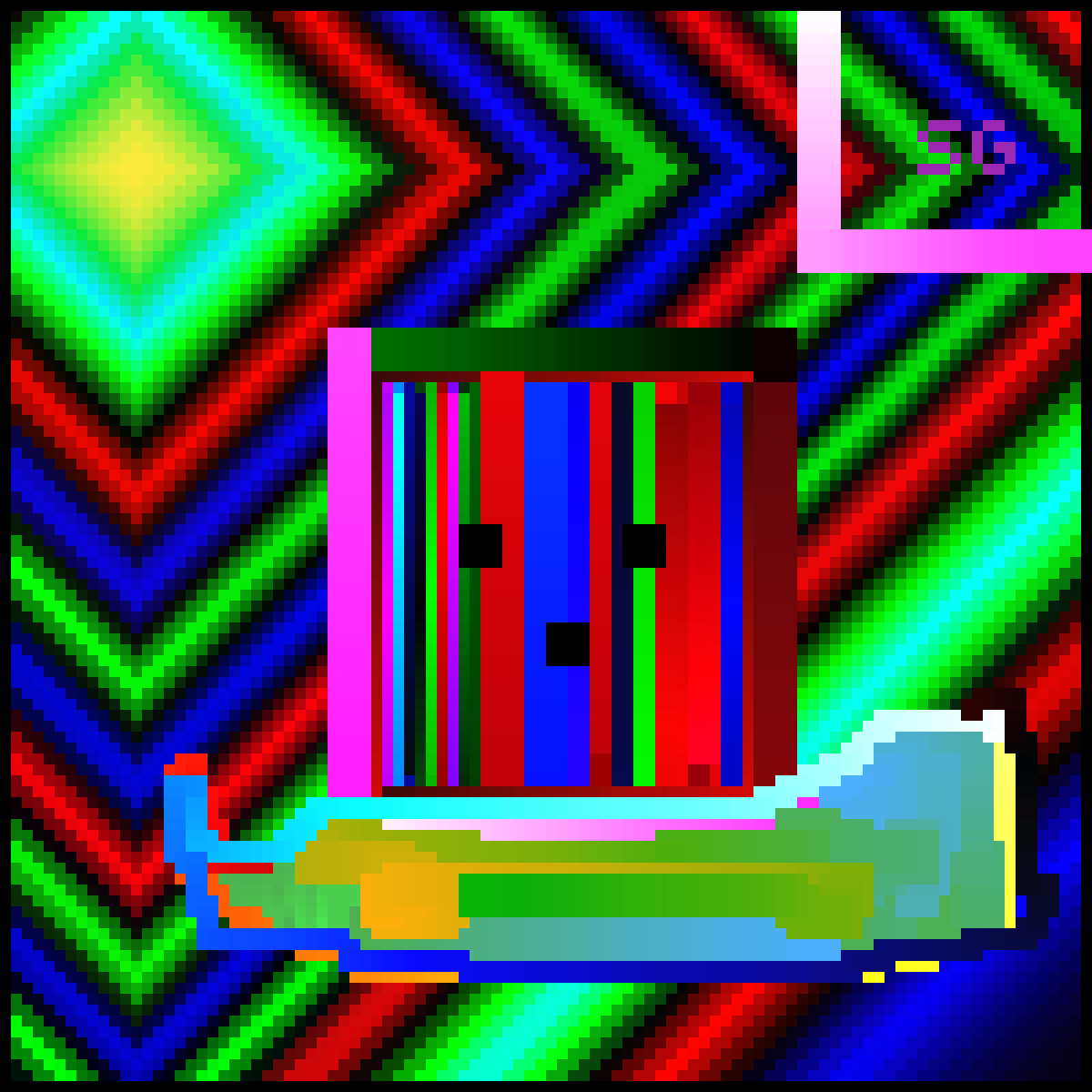 Pixilart - Geometry dash icon by TommyPotato0527