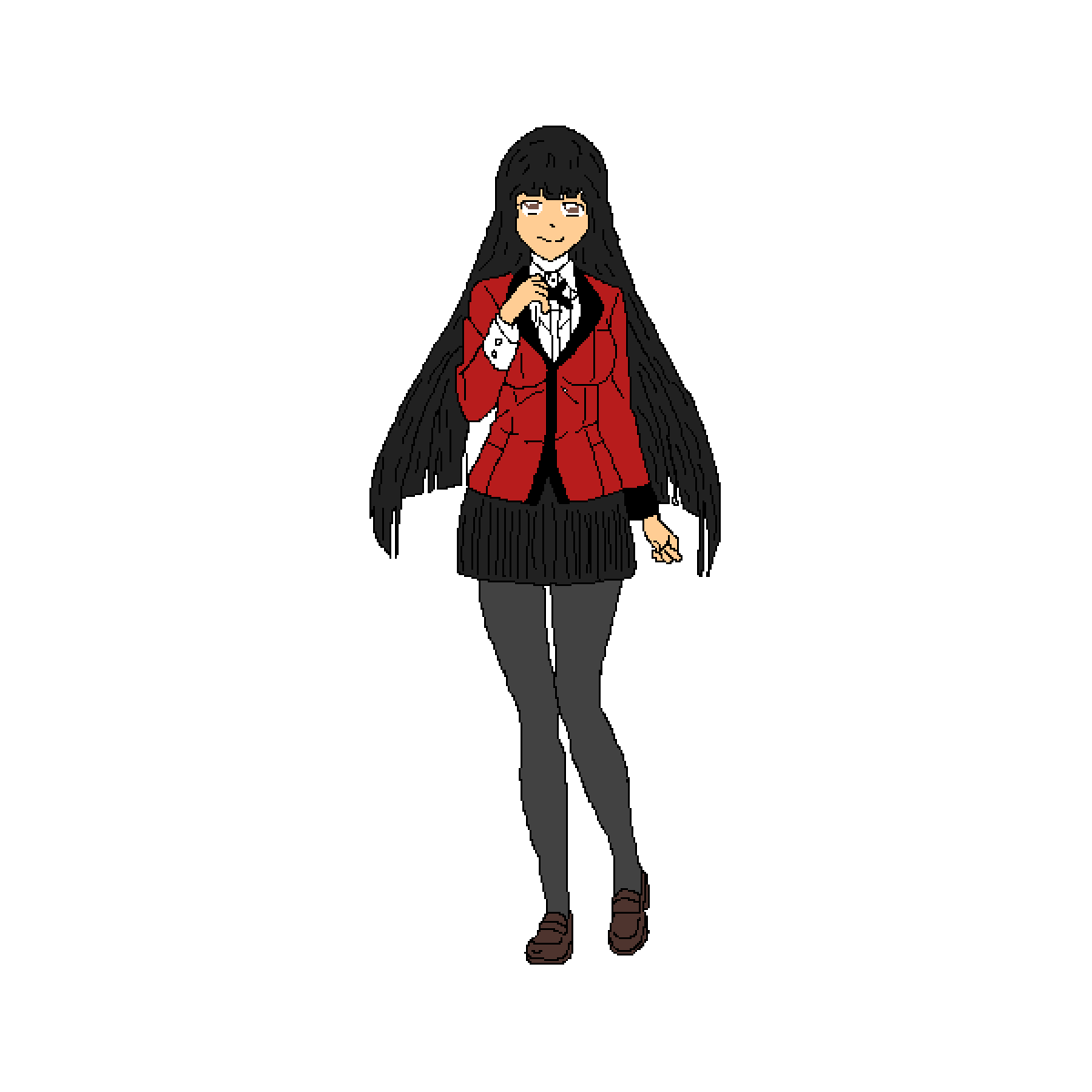 Pixilart - Yumeko Jabami by cup1dl0ve