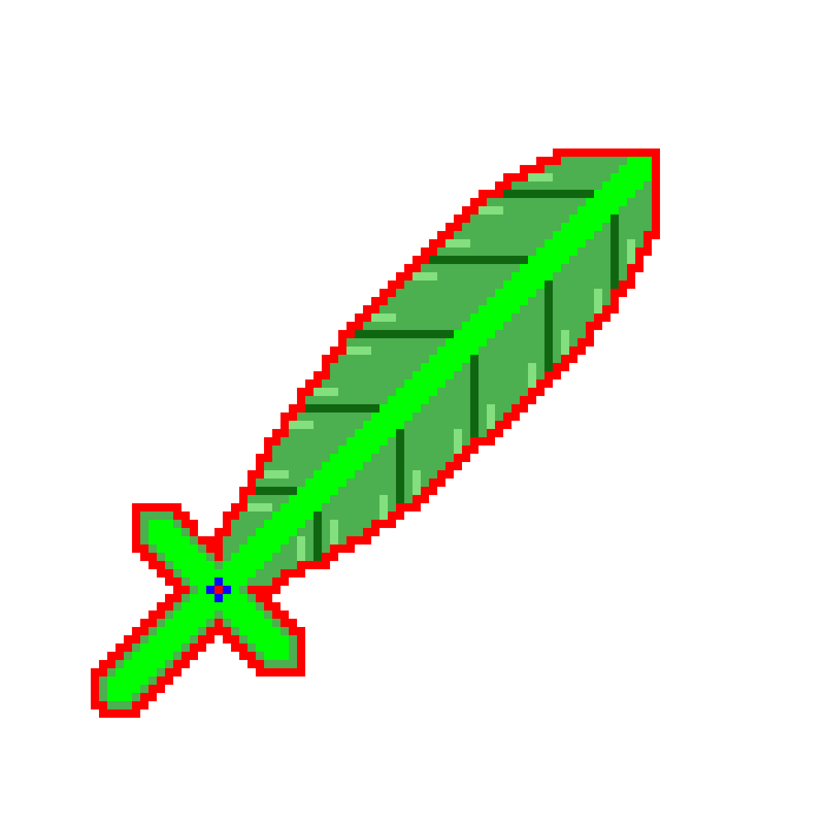 Pixilart - Leaf Sword by Weeli
