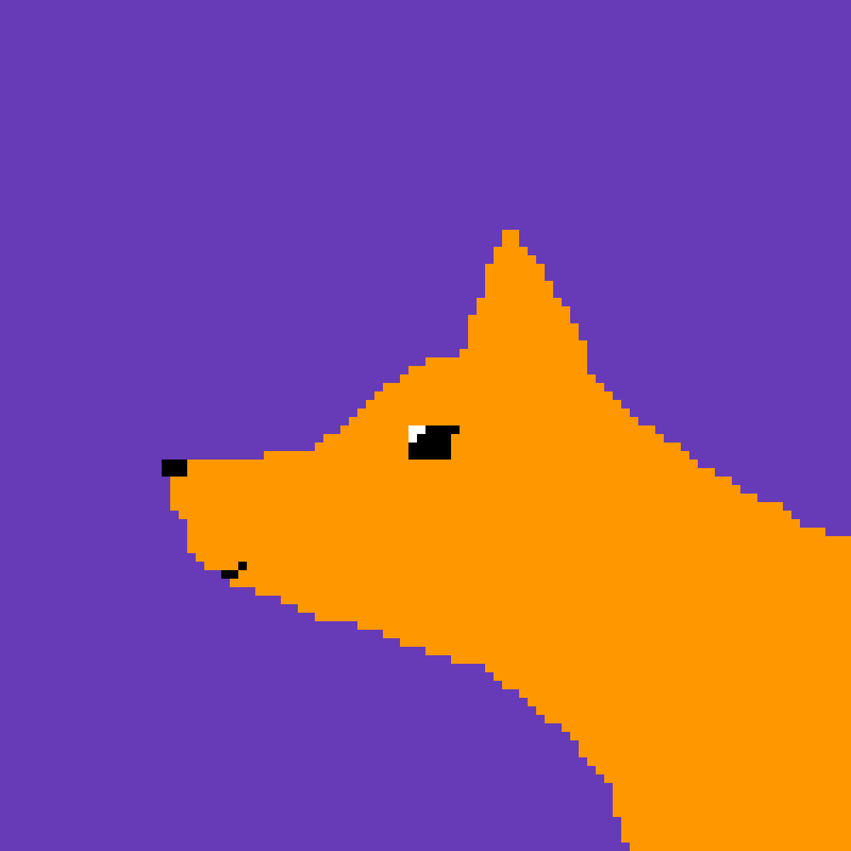 Pixilart - Winking Fox by Foxerofthefoxes