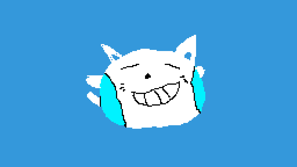 Pixilart - cute cat sans by jackmunday61