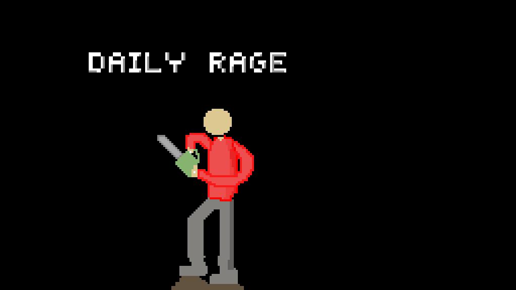 Pixilart - DAILY RAGE by Dead-art
