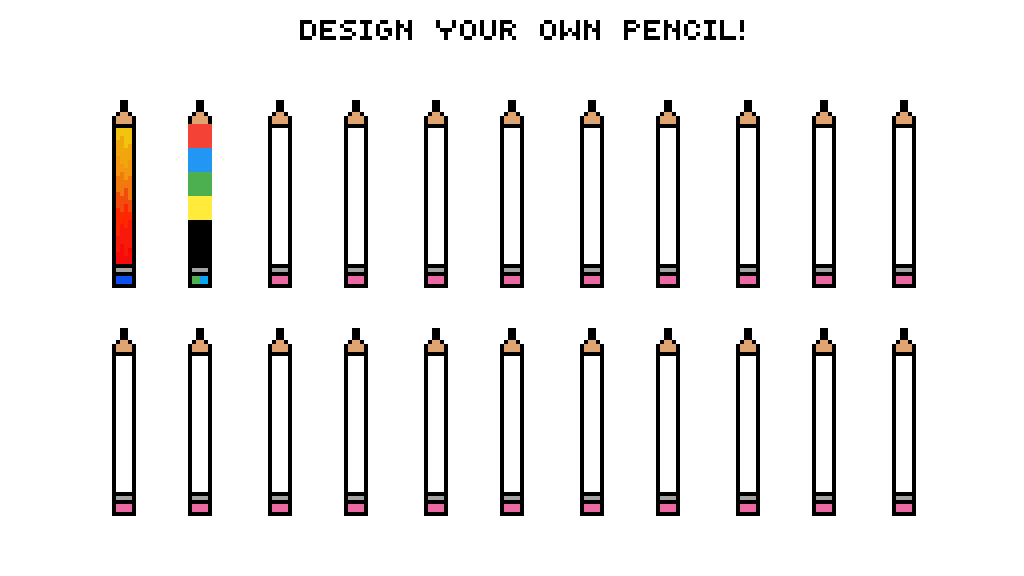 Editing DESIGN YOUR OWN PENCIL!!! - Free online pixel art drawing tool ...