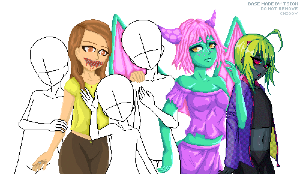 Editing Scar-face - Free online pixel art drawing tool - Pixilart