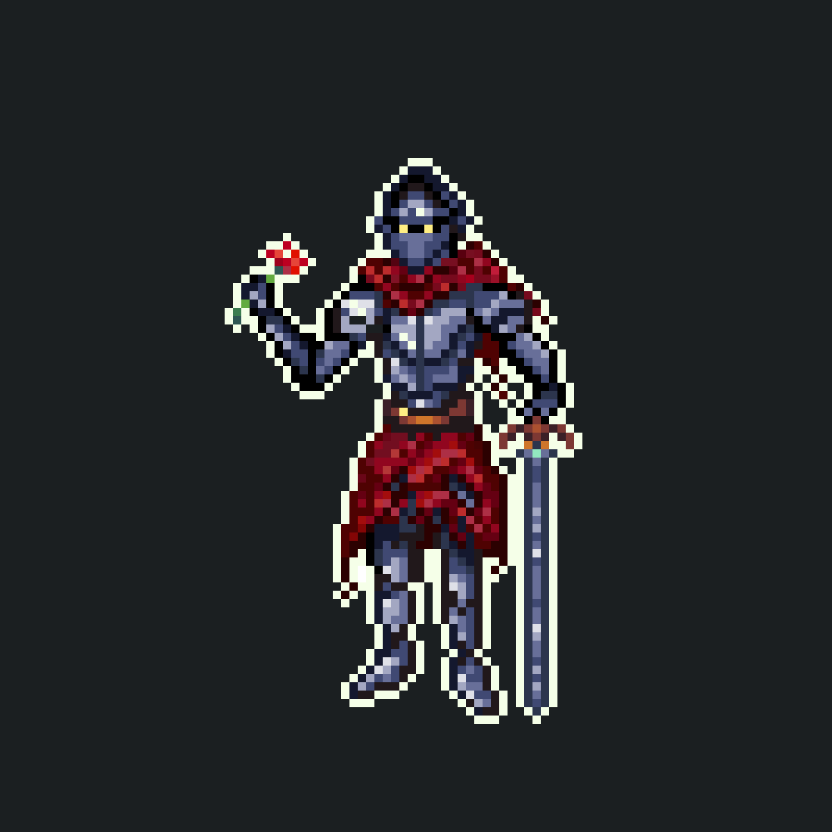 Pixilart - Pixel Knight v2 by PsyOnyx