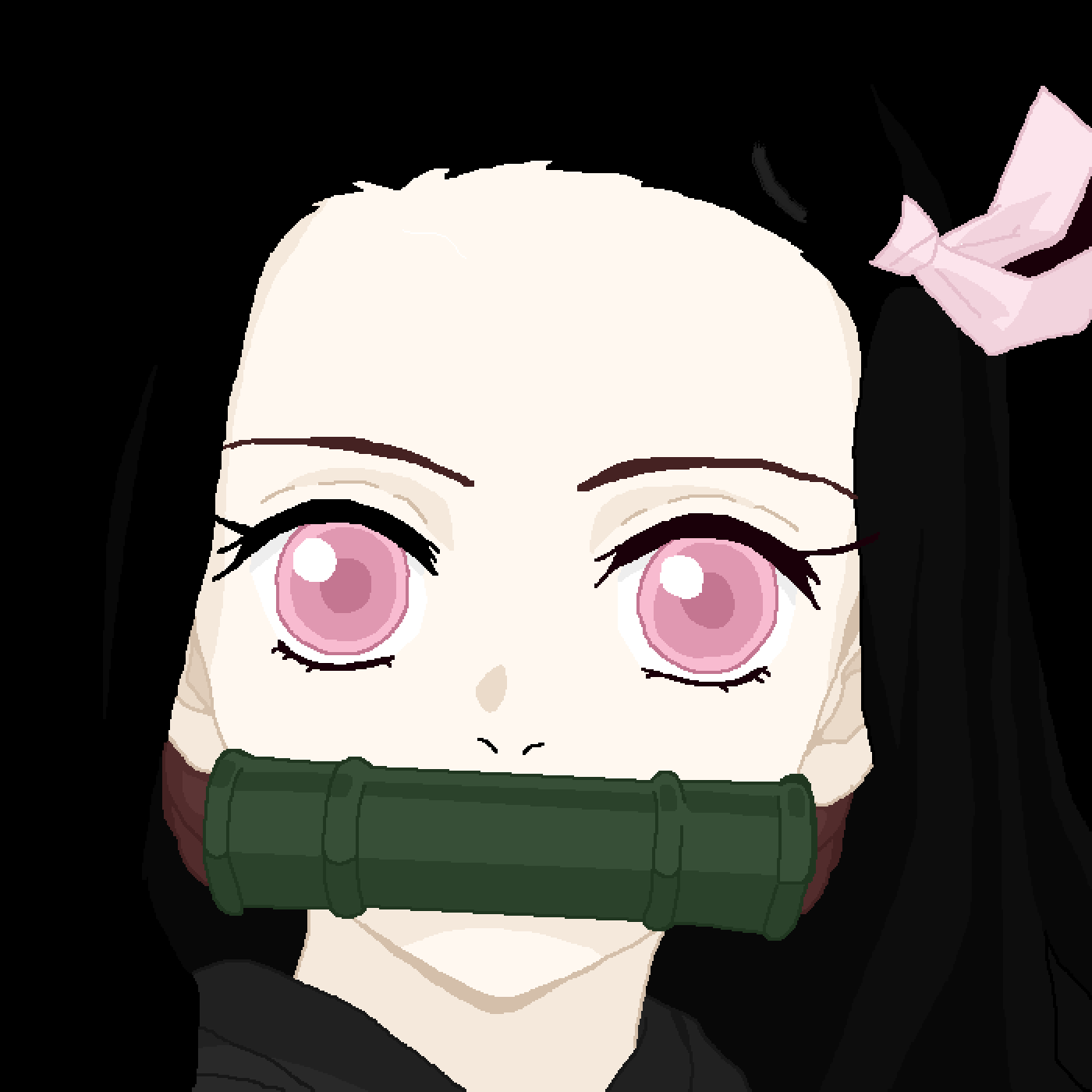 Pixilart - Nezuko color in by CyaraFunZone