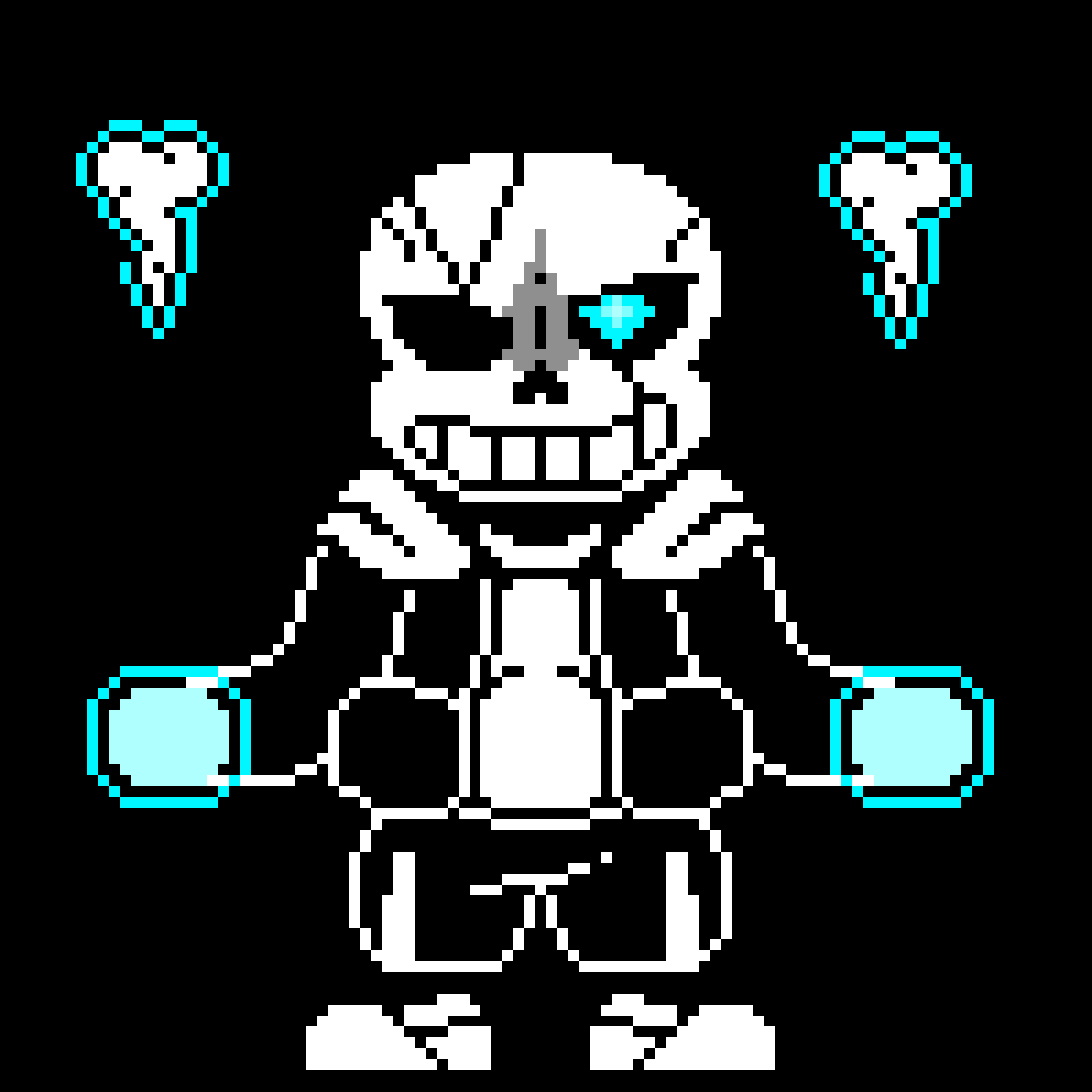 Pixilart - Undertale hardmode idle2 by The-Prism