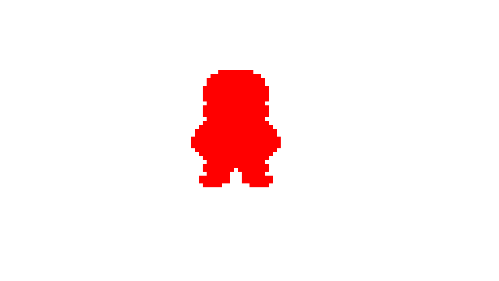 Pixilart - red sans by actingout
