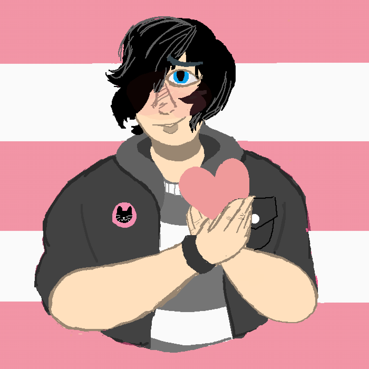 Pixilart - [Redraw] Zane Does Have A Heart by Ooberon