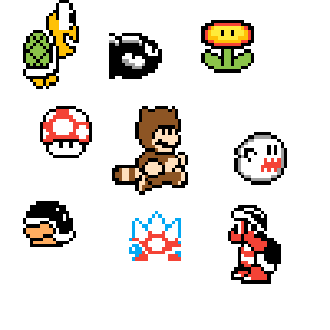 Pixilart - Mario.enemies.and.items by Matprogamer3