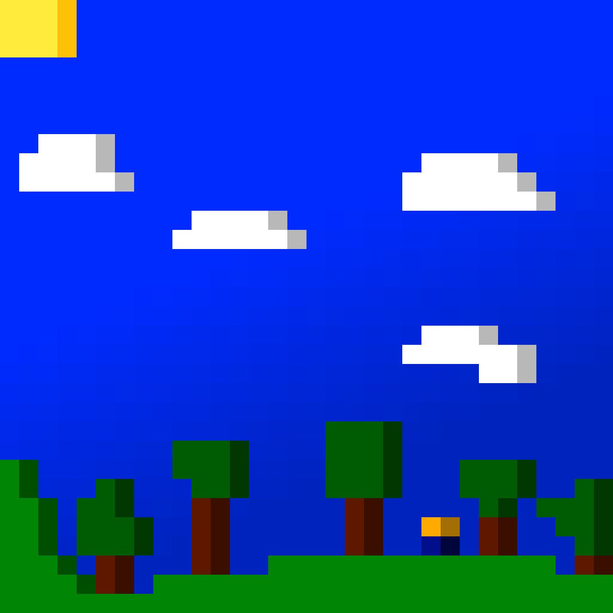 Pixilart - Minecraft world by PiotrekPL