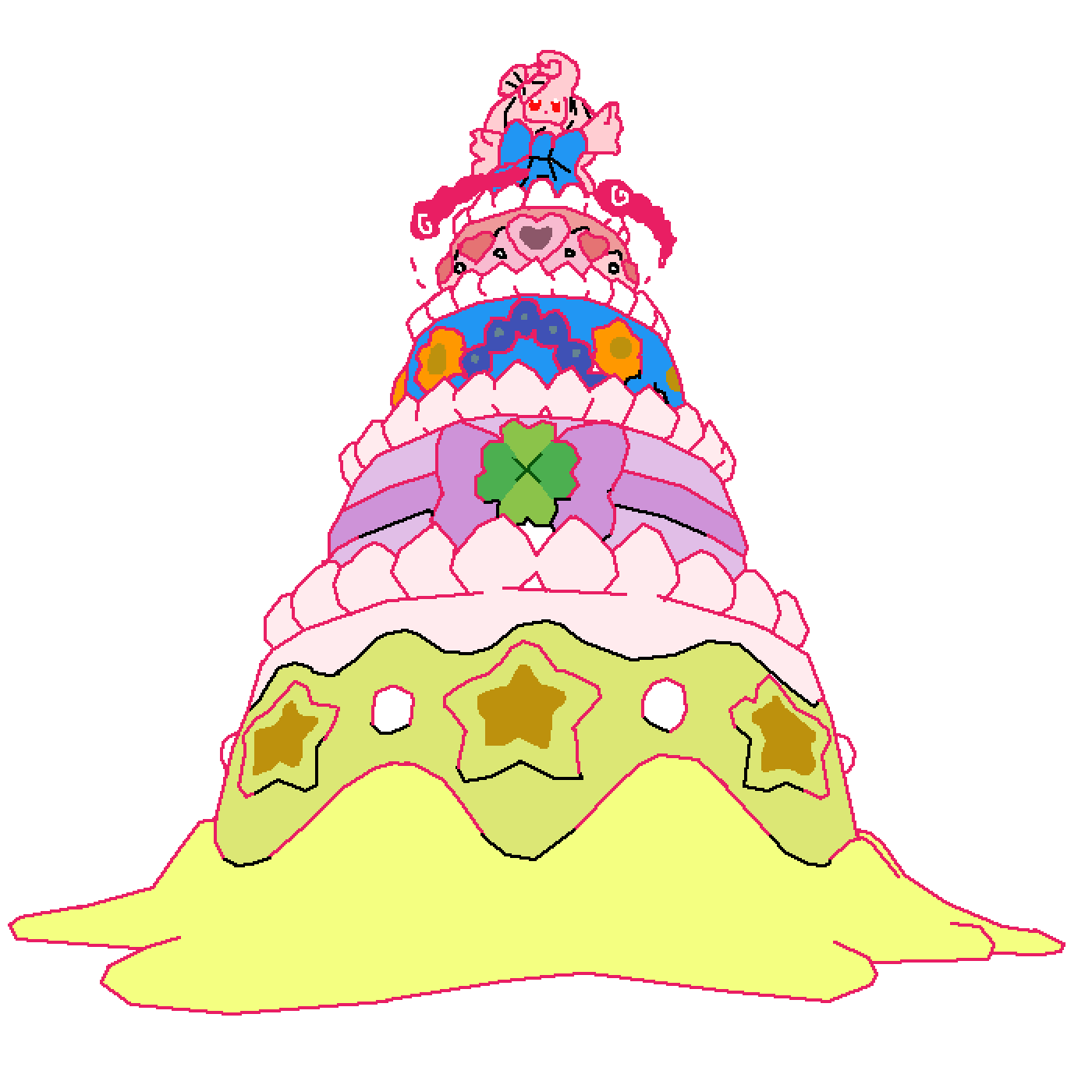 Pixilart - gmax alcremie by mlgpusheen69