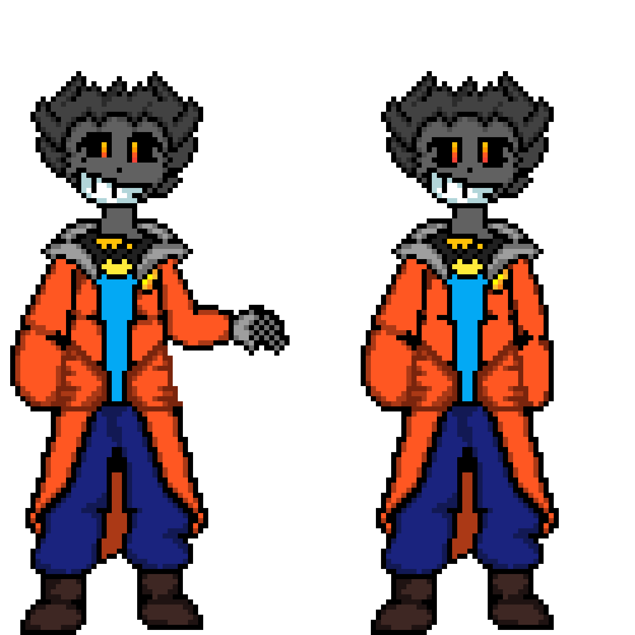 Pixilart - furry sans by Axiore