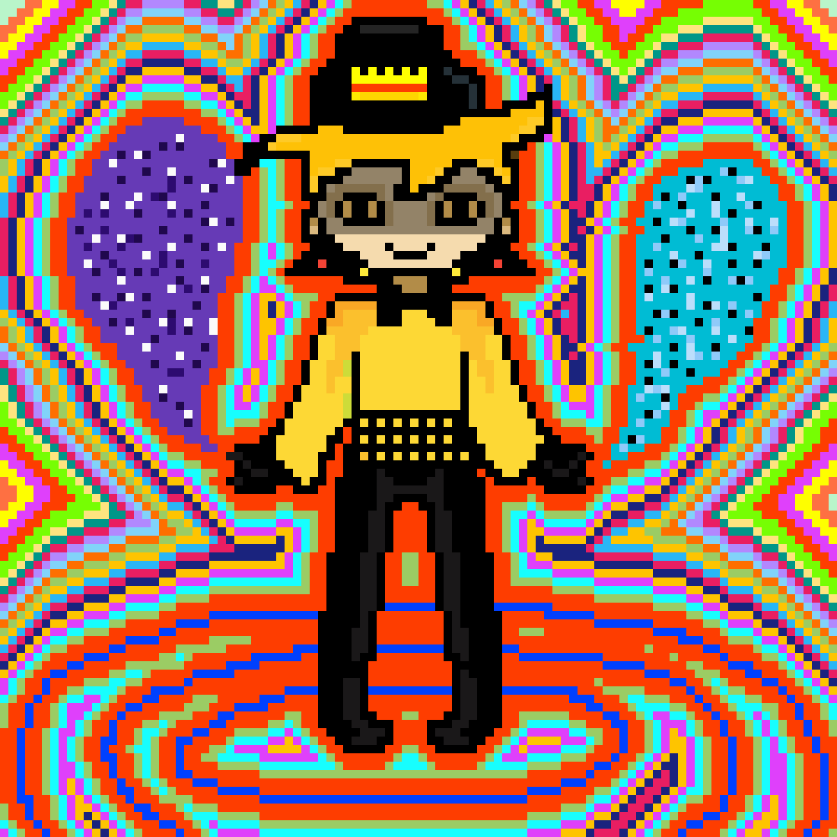 Pixilart - Bill Cipher During Weirdmaggedon-Human Form by PotatoFairy658