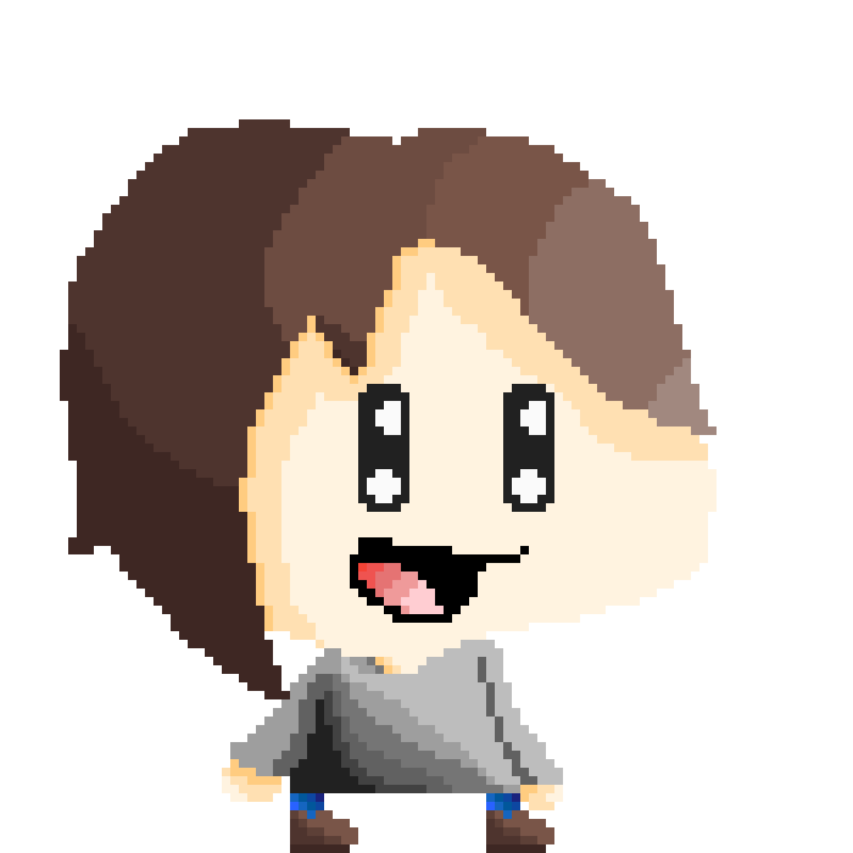 Pixilart - realistic version of me by Mr-Stick