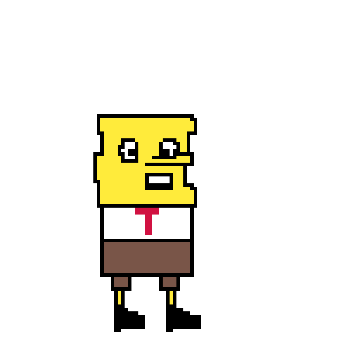 Pixilart - Spongebob by Anonymous