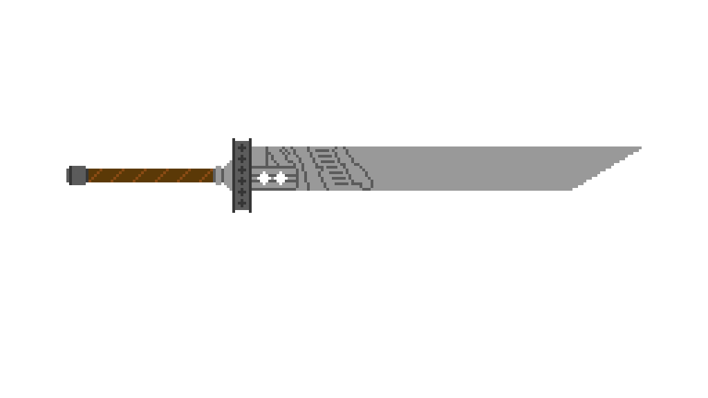 Editing FF7 Buster Giant Sword Remake - Free online pixel art drawing ...