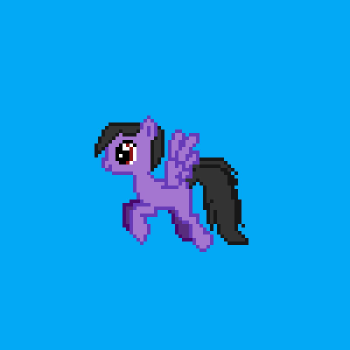 Pixilart - pegasus flying animation by WrongGeneration
