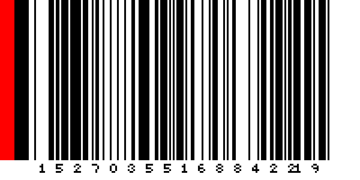 Pixilart - barcodes are totally random colors by iTecIndustries