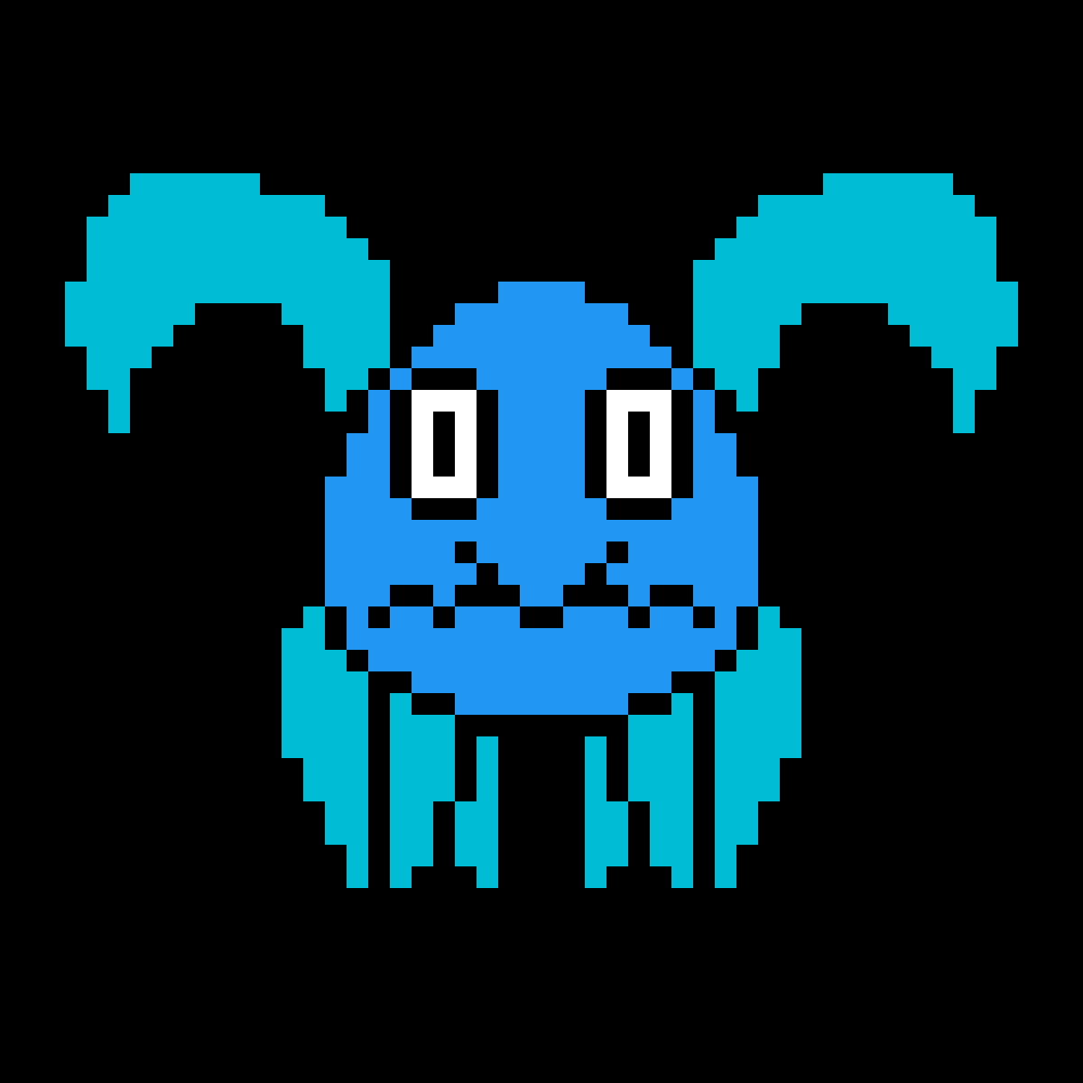 Pixilart - Blueface Icon 2 by VessReal