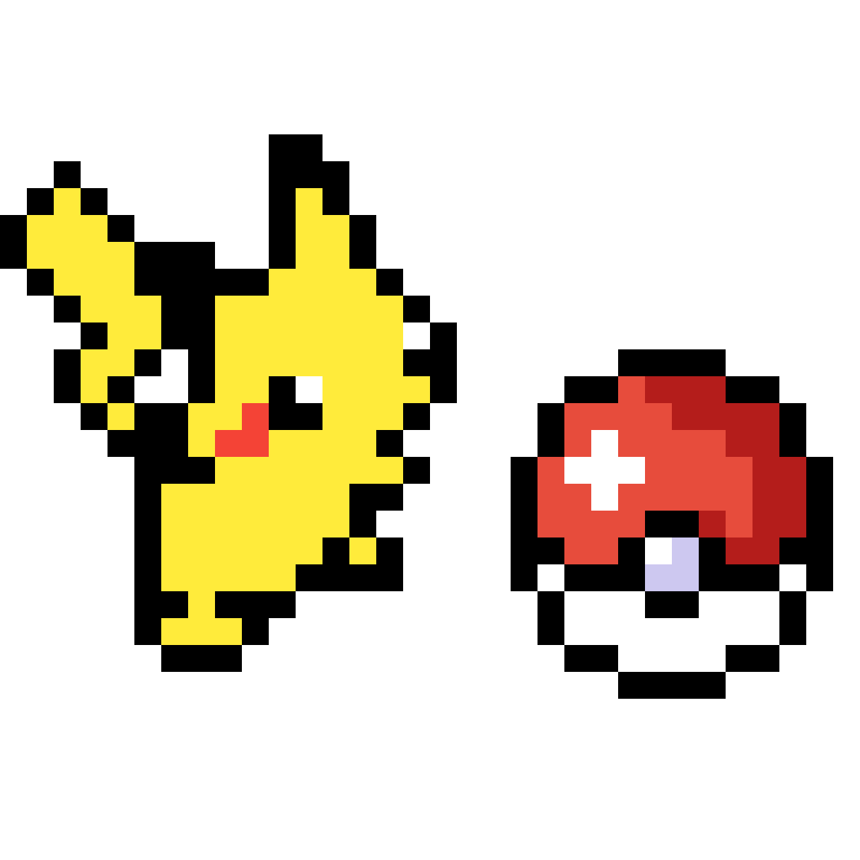 Pixilart - pikachu by jotaro0kujo