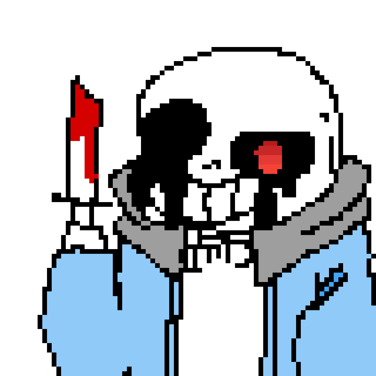 Pixilart - ------ sans by ThomasEWD