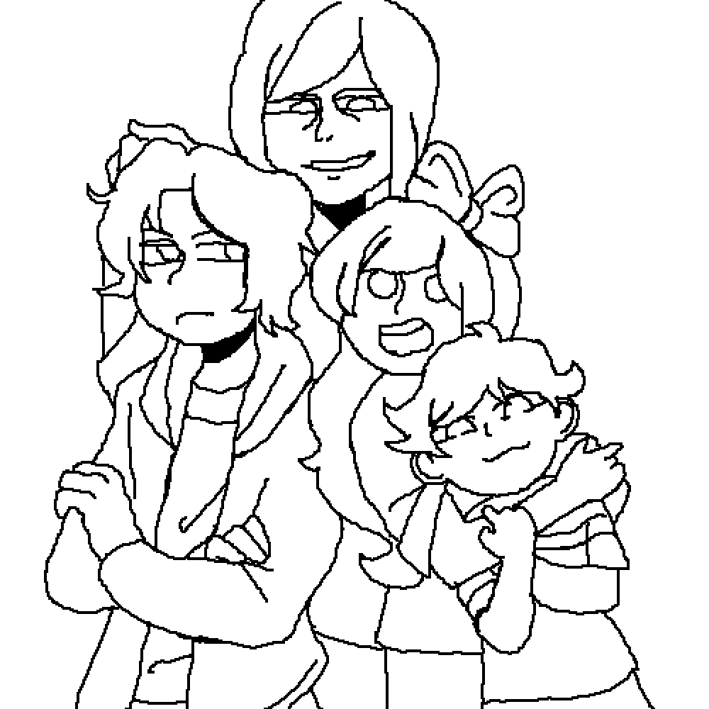 Pixilart - Afton family base by kazzers